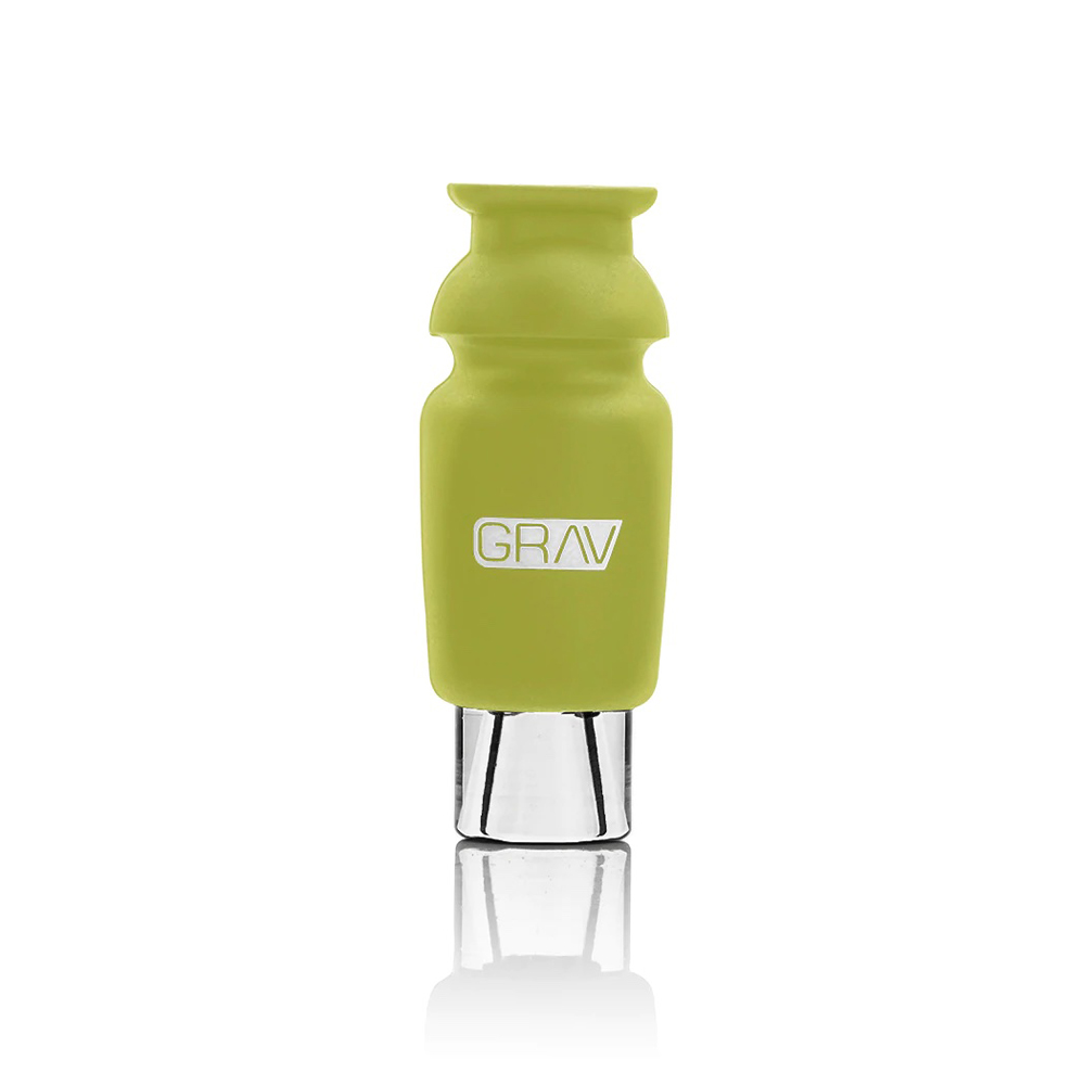 Grav® Silicone Capped Glass - Crutch Filter Tip - The Green Lab